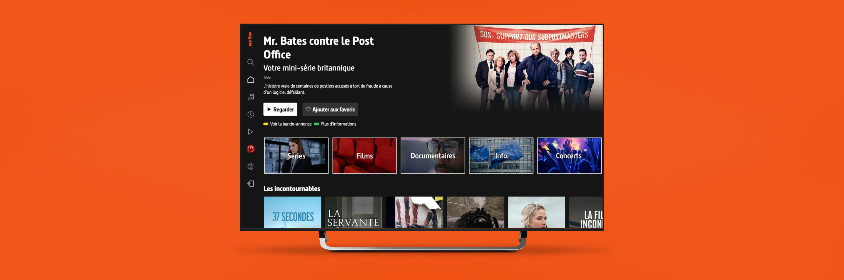 Big Screen Framework Solution for ARTE | Qvest