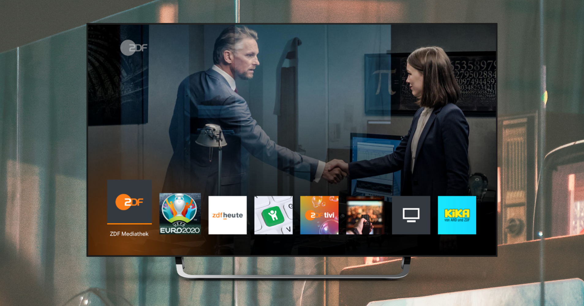ZDF HbbTV start bar with intuitive UI/UX | Qvest | Qvest